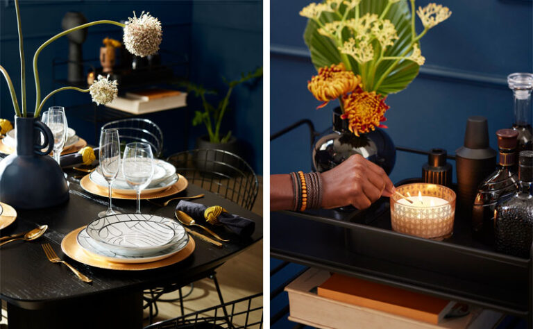 Decoração Dark Déco: Tendência elegante para sala | TokEmCasa