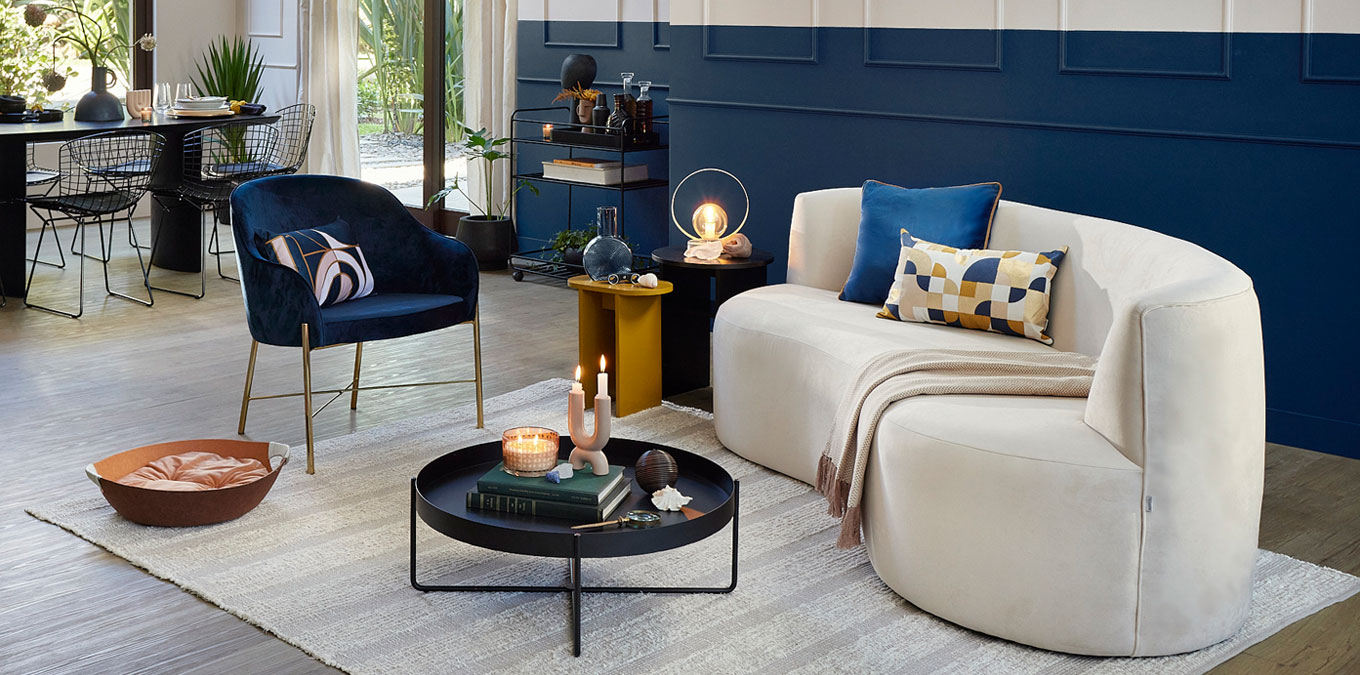 Decoração Dark Déco: Tendência elegante para sala | TokEmCasa